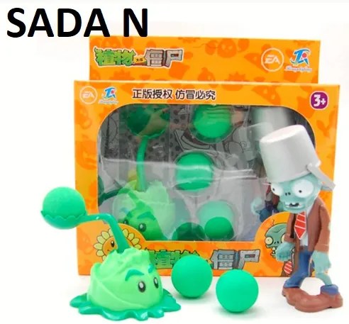 Silikonové figurky ze hry Plants vs Zombies 2 Set: sada N