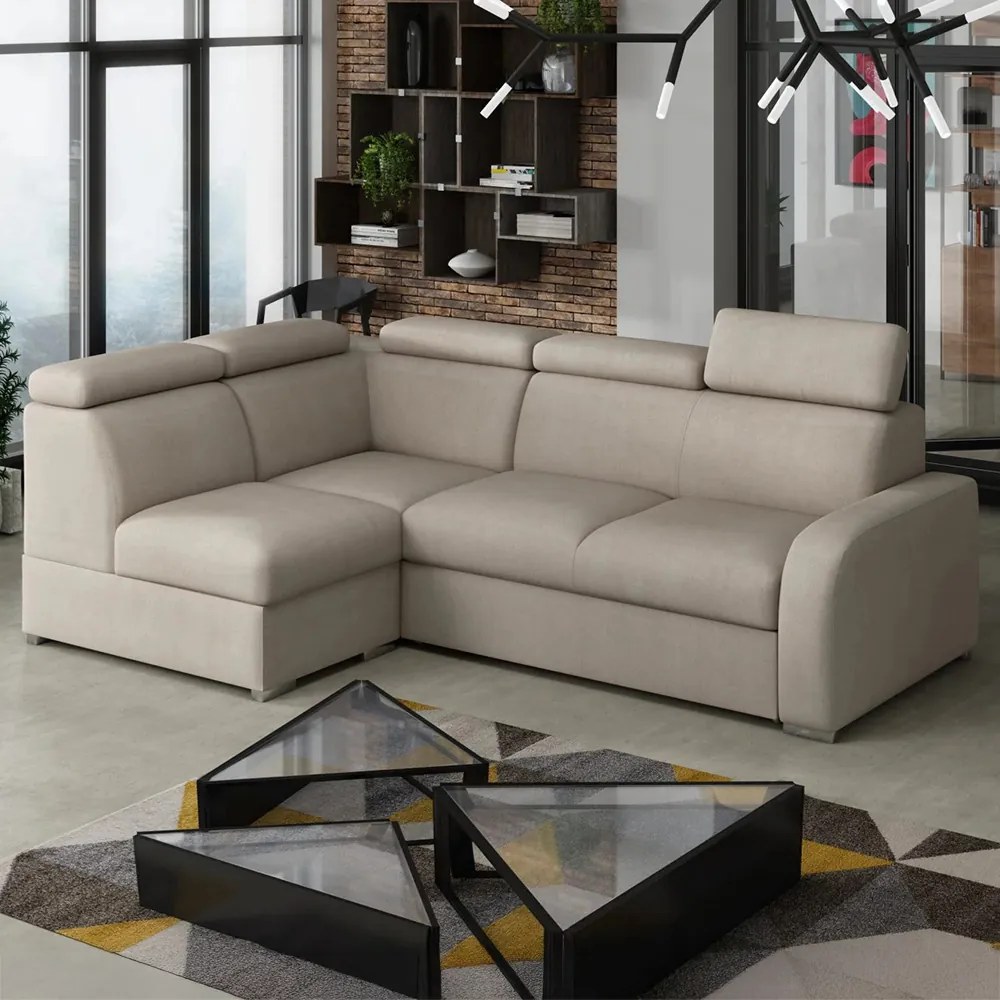 Sedací souprava OSLO VII | 163x250 | rozkládací + úložný prostor | VÝBĚR TKANIN