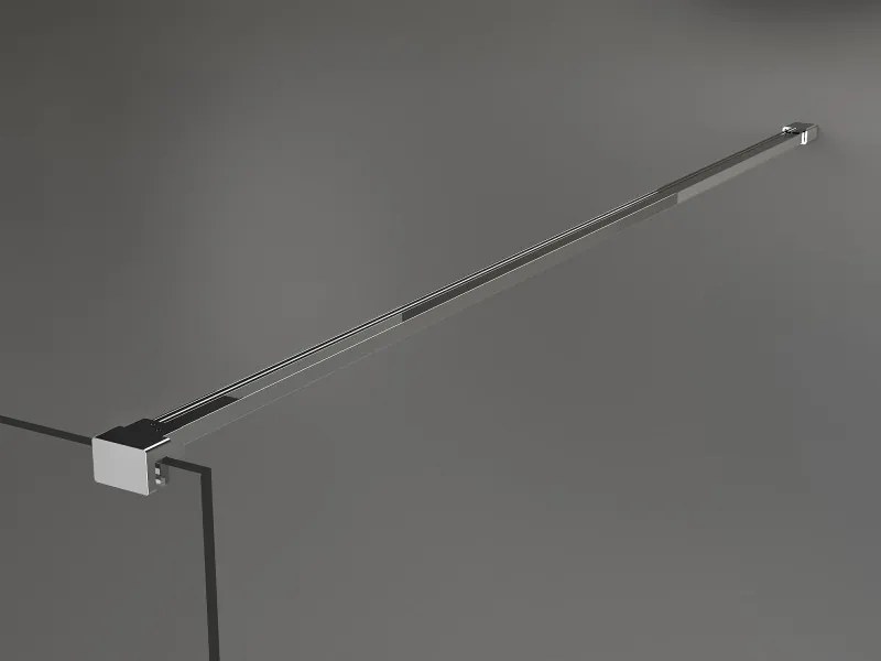 Mexen Kioto sprchová stěna Walk-in 80 x 200 cm, transparentní 8 mm, chrom - 800-080-101-01-00