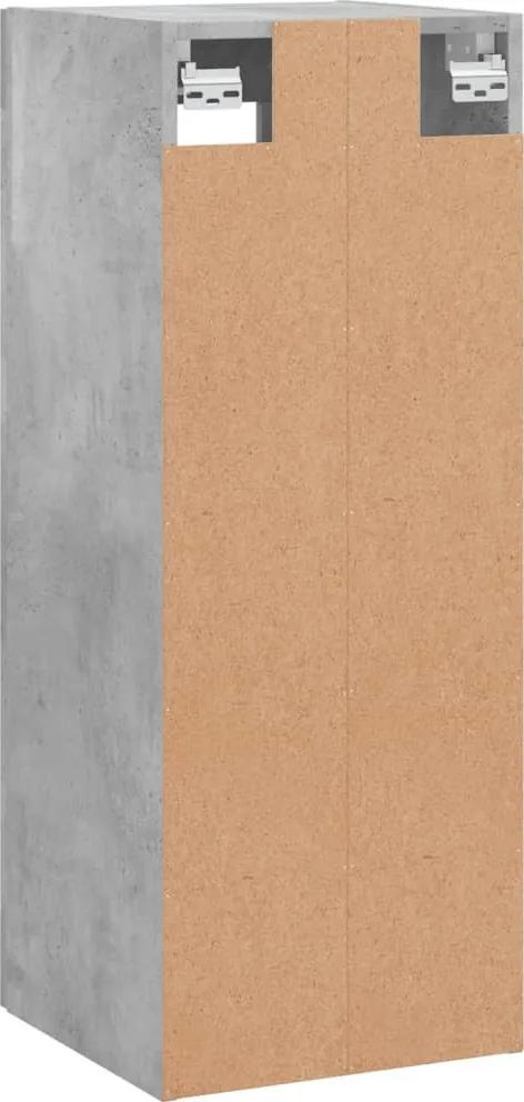 vidaXL Nástěnná skříňka 34,5 x 34 x 90 cm [828928] Barva: Betonová šedá