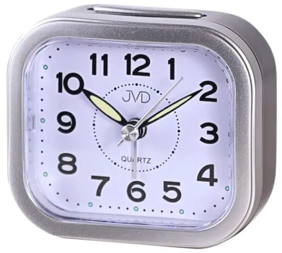 JVD Levný analogový ručkový budík JVD SRP8006.3 s osvětlením
