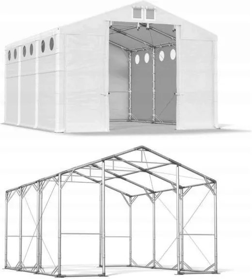 Stan Obchodní pavilon 5x6 m [4 m] Silný Das 620 Pp