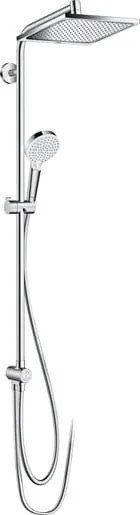 Hansgrohe Crometta E sprchový systém na stěnu bez baterie chrom 27289000