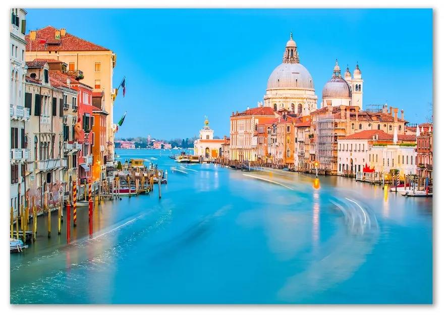 Wallmuralia Foto obraz sklo tvrzené Benátky Itálie 100x70 cm