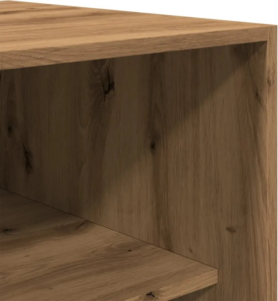 Šatní skříň dub artisan 50 x 50 x 200 cm kompozitní dřevo 3307791