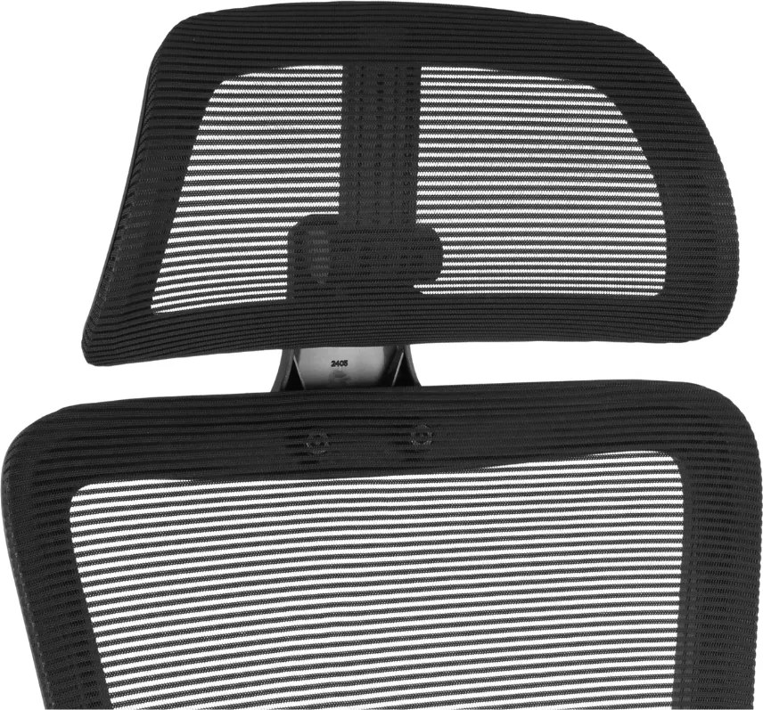 Kancelářská ergonomická židle Neoseat LORELI — černá, nosnost 150 kg