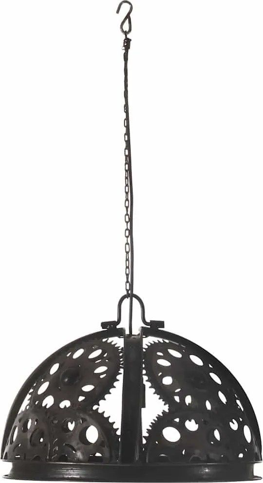 Industriální stropní svítidlo ve stylu řetězových kol 45 cm E27 323714