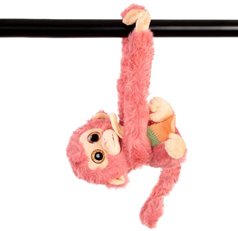 Plyšák - Růžová opička