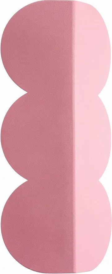 Růžové hliníkové nástěnné svítidlo BISCUIT – Thoro