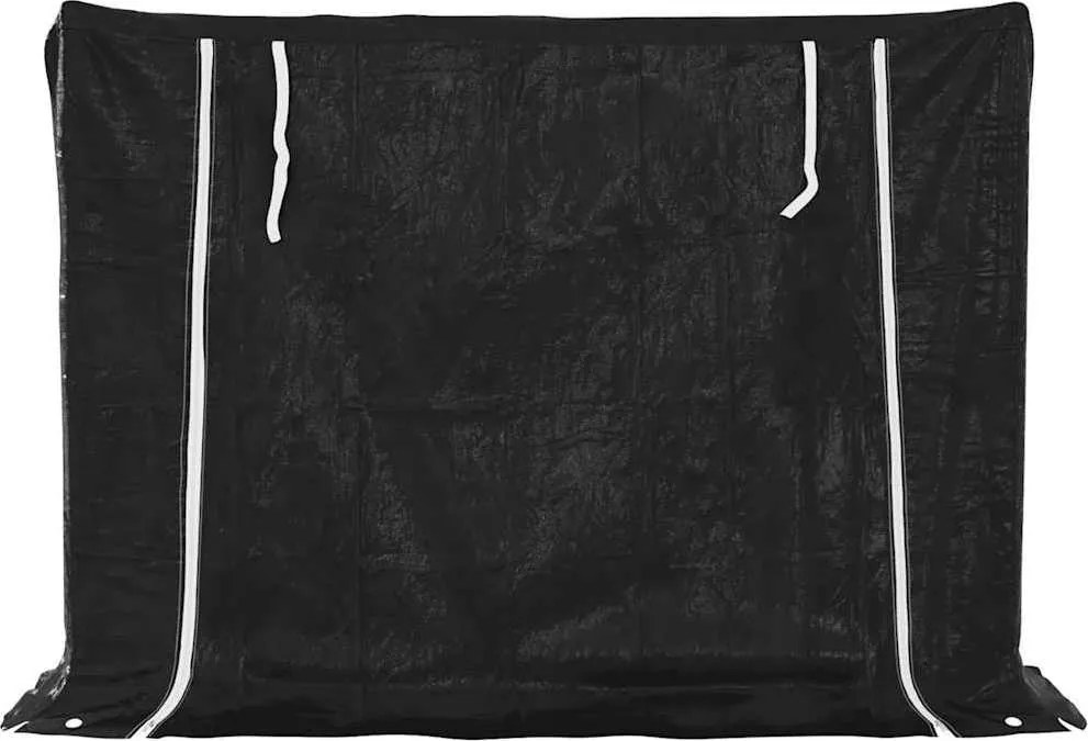 vidaXL Stojan na palivové dřevo s krytem 151x40,5x110,5 cm [4104940]