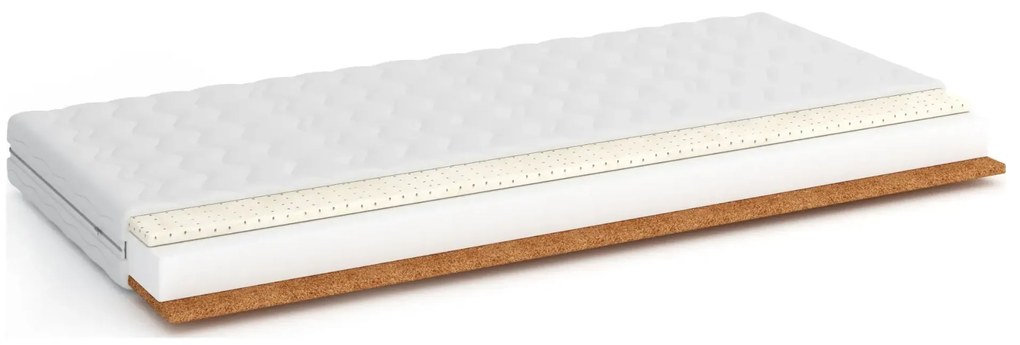 Legno Pěnová matrace Cream 11 cm s kokosem a latexovou pěnou středně tvrdá Rozměr (cm): 90x190