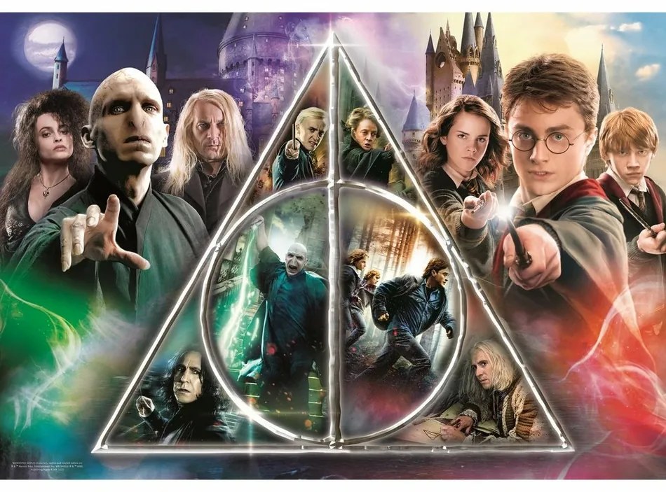 Trefl Puzzle Harry Potter Relikvie smrti, 1000 dílků