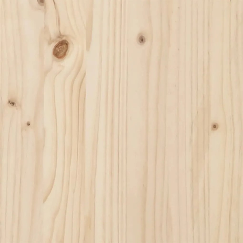 Zahradní lehátko 205 x 60 x 31,5 cm masivní borové dřevo - Default Title