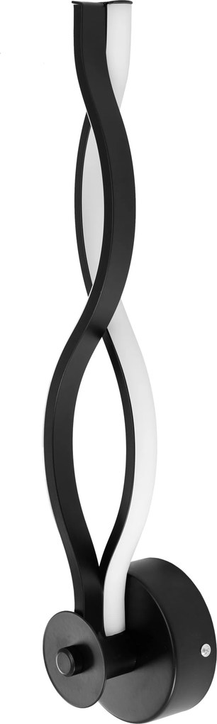 Toolight Toolight, LED nástěnné svítidlo APP1048-W, černá, OSW-03954