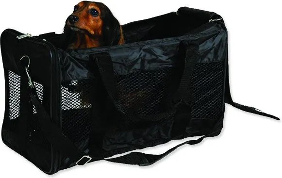 Černá přepravní taška pro domácího mazlíčka 27x46,5 cm Trixie – Plaček Pet Products