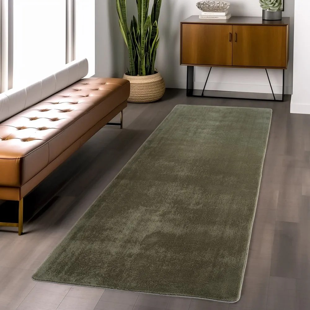 Khaki pratelný běhoun 80x250 cm Joy 1400 – Ayyildiz Carpets