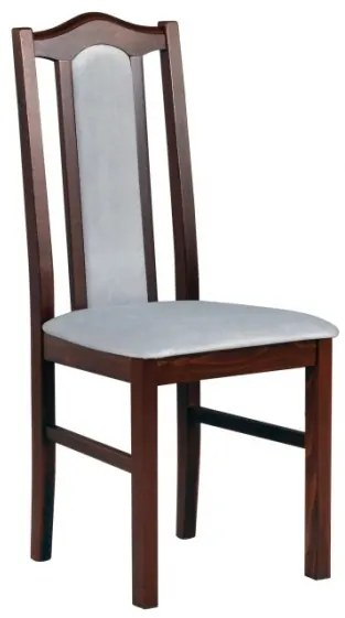 Drewmix Jídelní židle BOS 2 + doprava zdarma dřevo: bílá, potahový materiál: látka