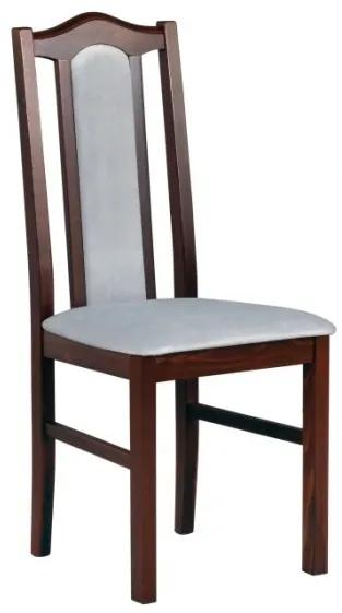 Drewmix Jídelní židle BOS 2 + doprava zdarma dřevo: wenge, potahový materiál: látka