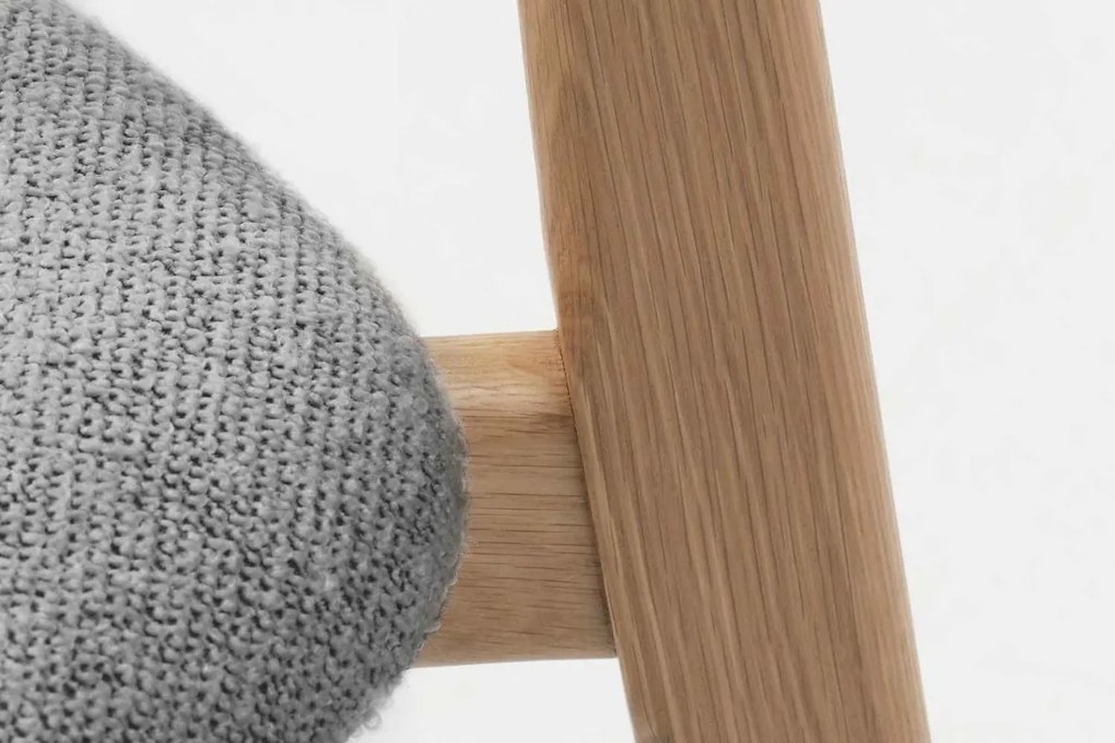 Designová jídelní židle Wapaheo šedá