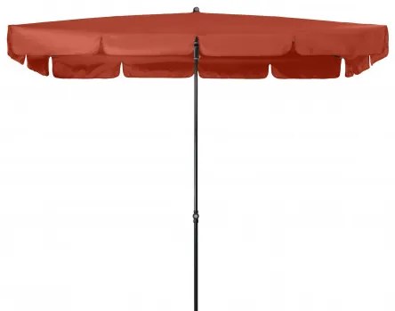 Naklápěcí slunečník Doppler SUNLINE WATERPROOF 260 x 150 cm- terakota (cihlová)