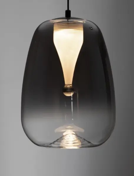 Designový lustr Oblo 1 Černá