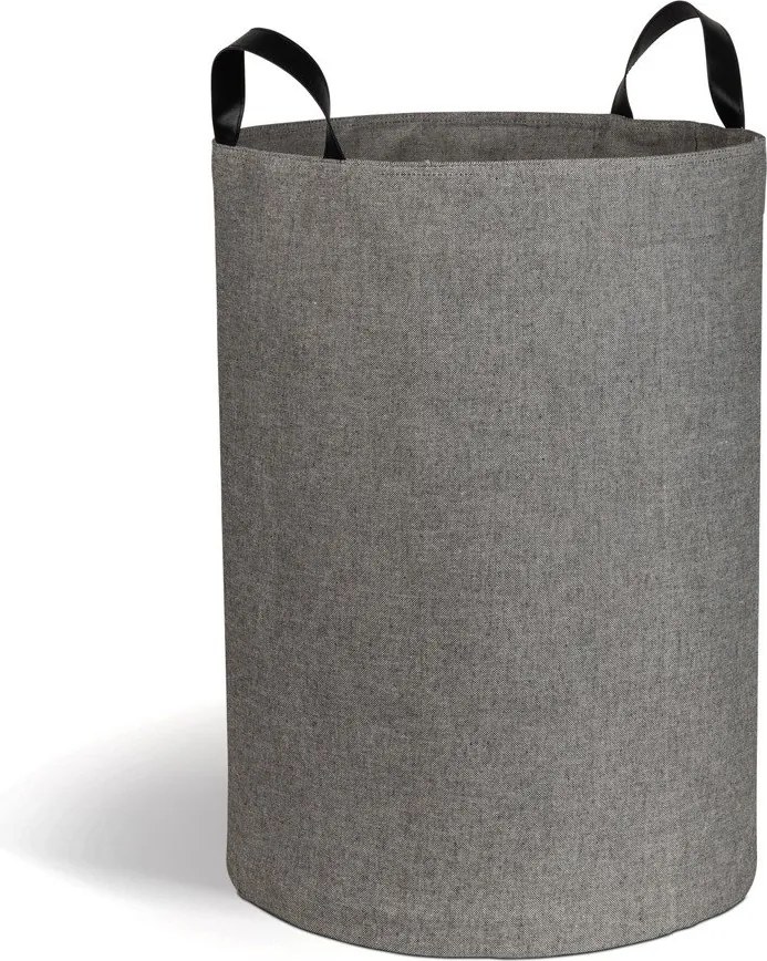 Šedý látkový koš na prádlo 69 l Soft Storage – Bigso