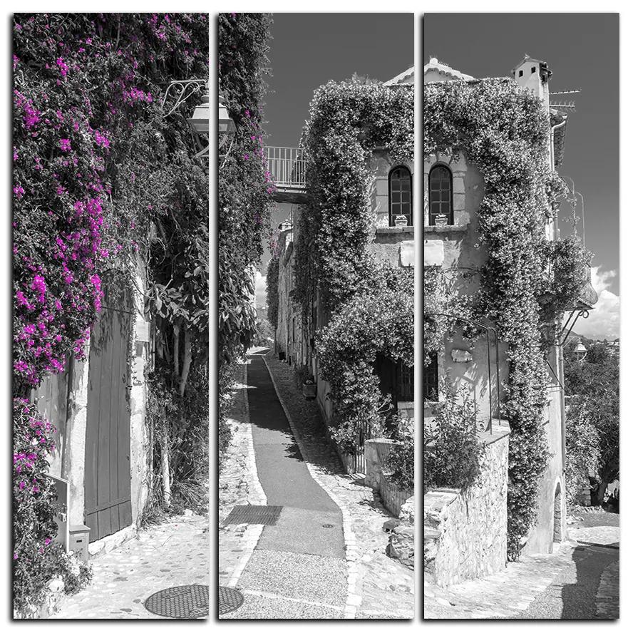 Obraz na plátně - Krásná architektura v Provence - čtverec 3236QB (105x105 cm)