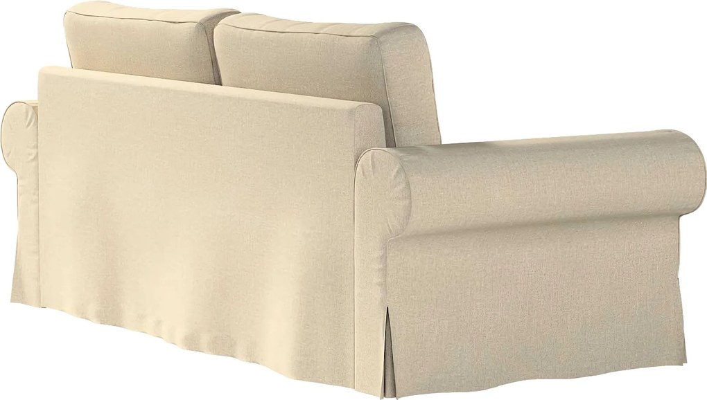 Potah na pohovku IKEA Backabro,  3-místná, rozkládací barva béžová látka pletený vzor