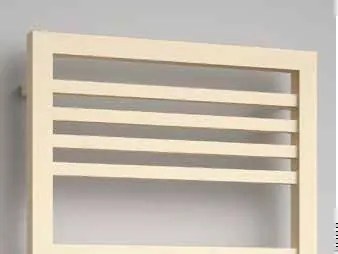 Isan Quadrat Plus 1245 x 600 mm koupelnový radiátor bílý