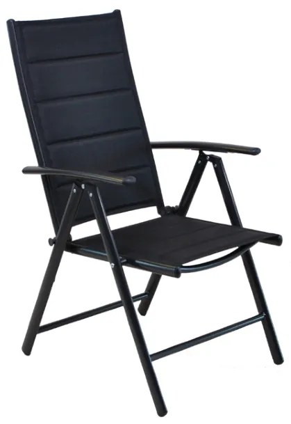 Zahradní židle Ibiza Pollywood Black / Black