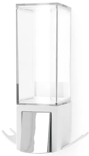 Dávkovač mýdla Compactor Edge, 500 ml, bílá
