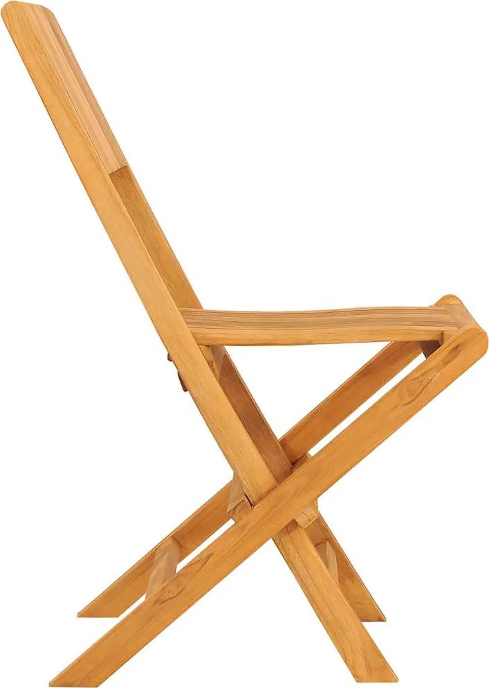 Skládací židle 6 ks 47x62x90 cm masivní teak 3155065