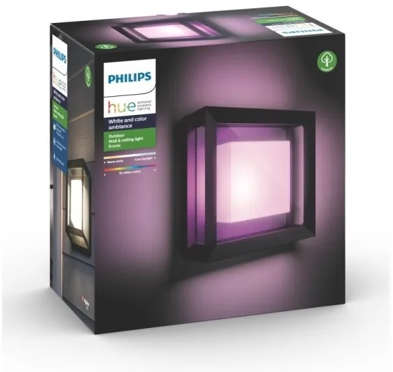 Philips 17438/30/P7 - LED RGB Venkovní svítidlo Hue ECONIC LED/15W/230V IP44