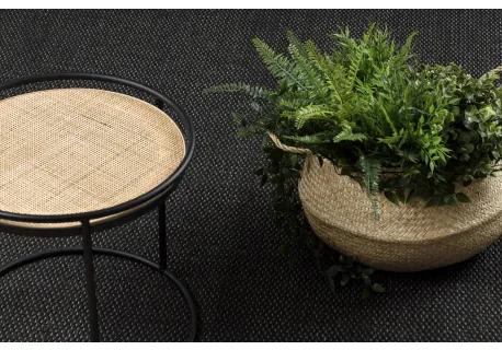 koberec SIZAL FLOORLUX 20195 černý / stříbro velikost 140x200 cm | krásné koberce cz