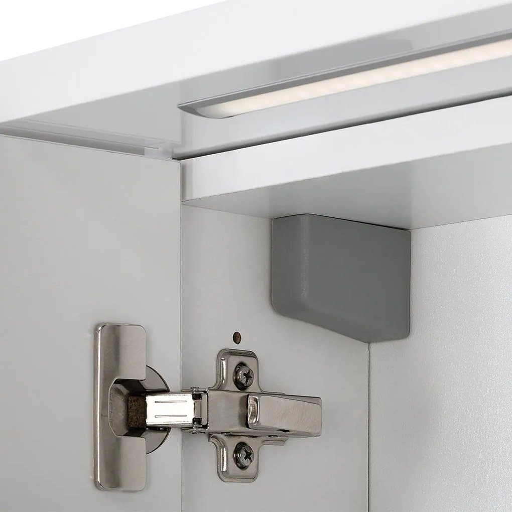 Comodo Zrcadlová skříňka závěsná s LED osvětlením Elite W 60 ZS