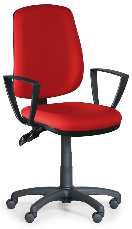 Antares Kancelářská židle ATHEUS s područkami, červená
