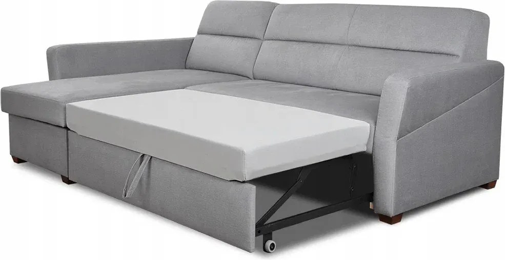 Sedací sestava LIVIA | malá sedací souprava + křeslo | 157x228 + 88 cm | rozkládací s úložným prostorem | VÝBĚR TKANIN