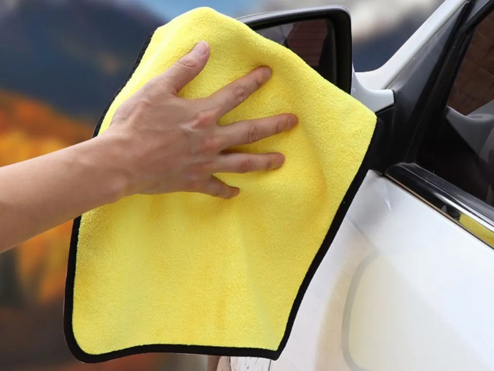 Verk Group Utěrky z mikrovlákna na okna automobilu utěrky z mikrovlákna sada 3 ks