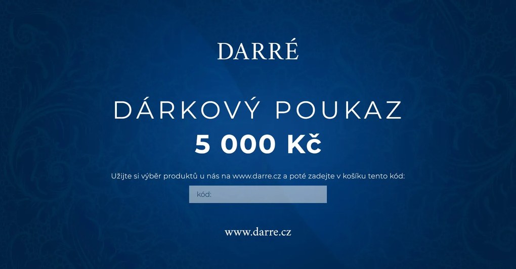 Dárkový poukaz 5 000 Kč