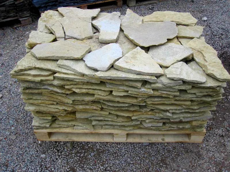 Přírodní kámen Vipstone pískovec rovný 1-3cm cena za m2