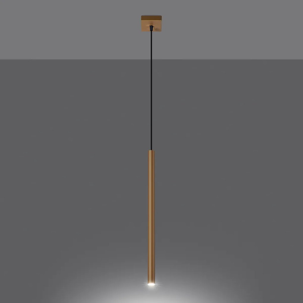 Sollux Lighting Závěsné svítidlo PASTELO 1 zlaté