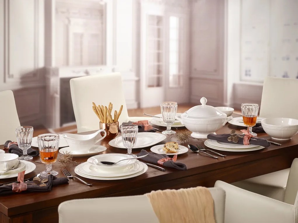 Villeroy&Boch Villeroy & Boch Gray Pearl polévkový talíř 24 cm