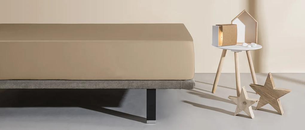 Velfont Aura 2v1 matracový chránič a prostěradlo Barva: krémová, Rozměr: 120 x 200 cm