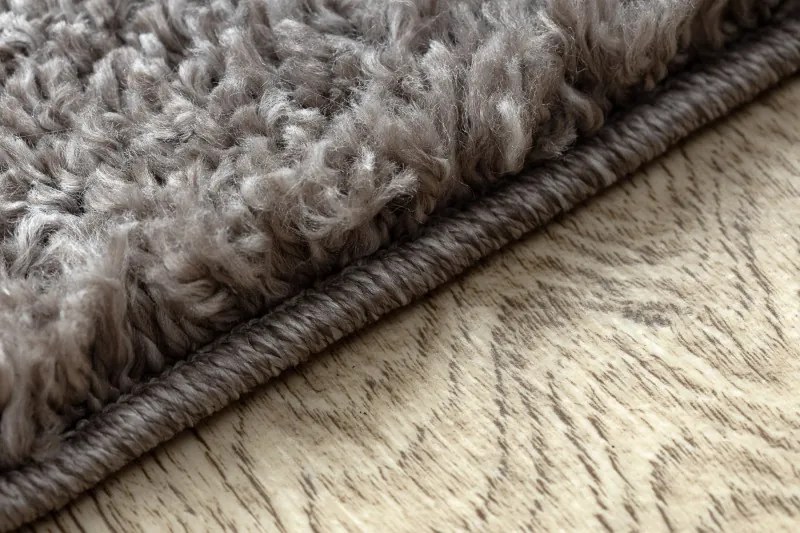 Dywany Łuszczów, Kusový koberec Berber 9000 brown, 160x220, hnědá, ložnice