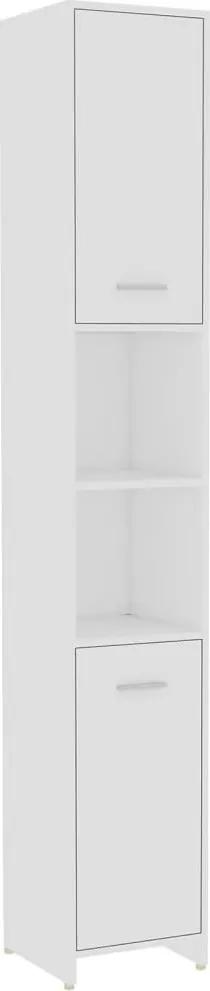 vidaXL 4dílný set koupelnového nábytku [3154410] Barva: Bílá