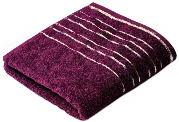 Praktik Ručník Zara 450 g/m2  Ručník Zara 50x100 cm bordó