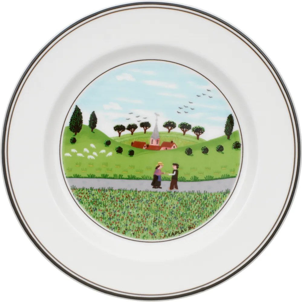 Villeroy&Boch Design Naif Brotteller Begegnung 170 mm