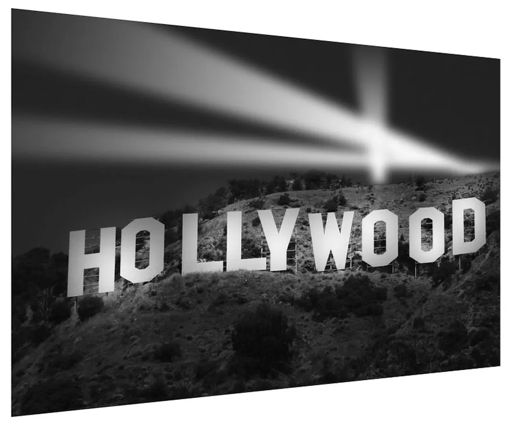 Obraz nápisu Hollywood (120x80 cm)