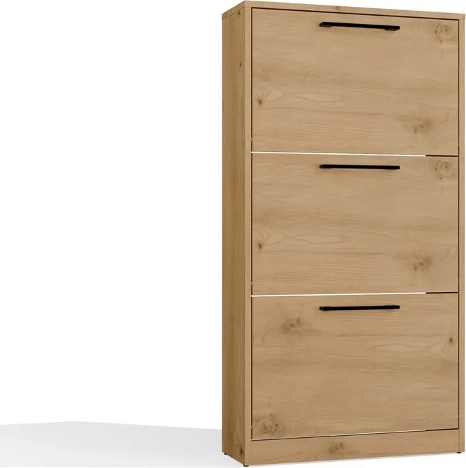 Výklopný botník PAULA dub artisan