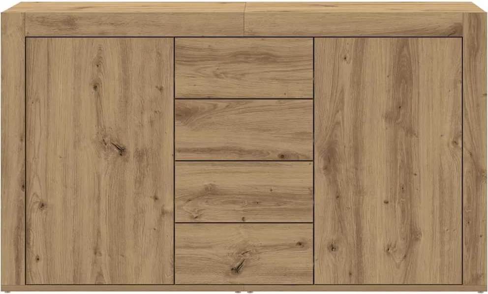 Servírovací skříň Artisanový dub 120 x 36 x 69 cm 3333864